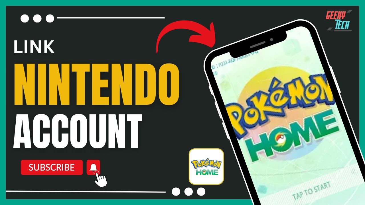 How To Link Nintendo Account to Pokémon Home ! - YouTube