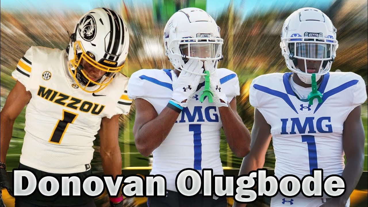 Donovan Olugbode Highlights | Reaction | Missouri Football Recruiting ...