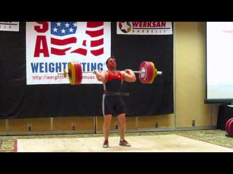 Bob Davis 2010 American Open Weightlifting - YouTube