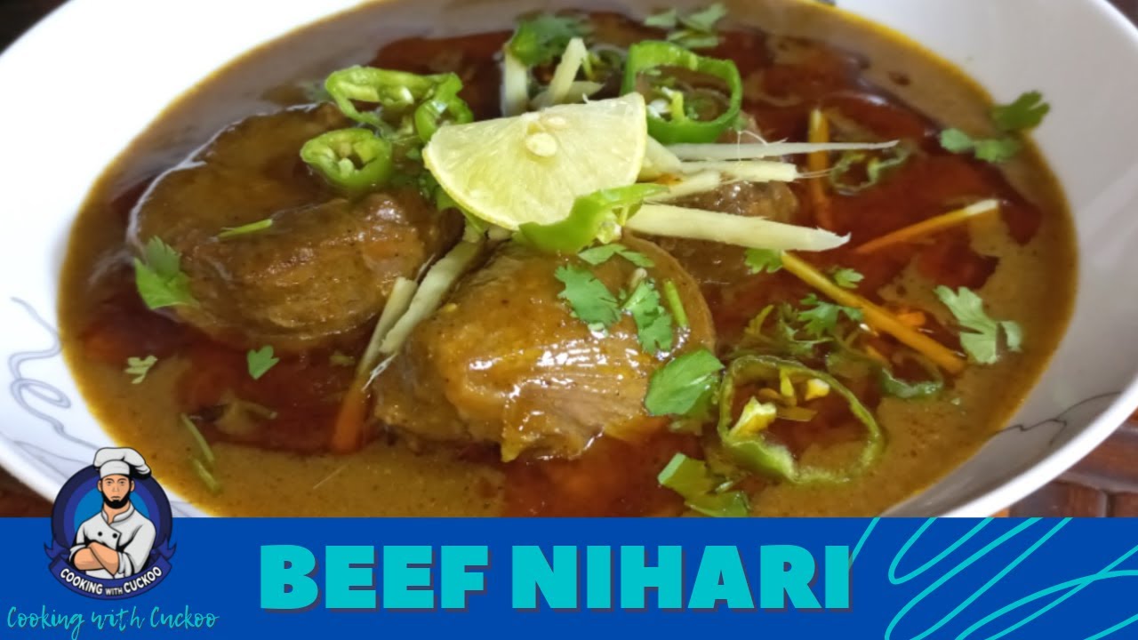 Beef Nihari Recipe || Nihari Authentic Recipe || Beef Nihari with ...