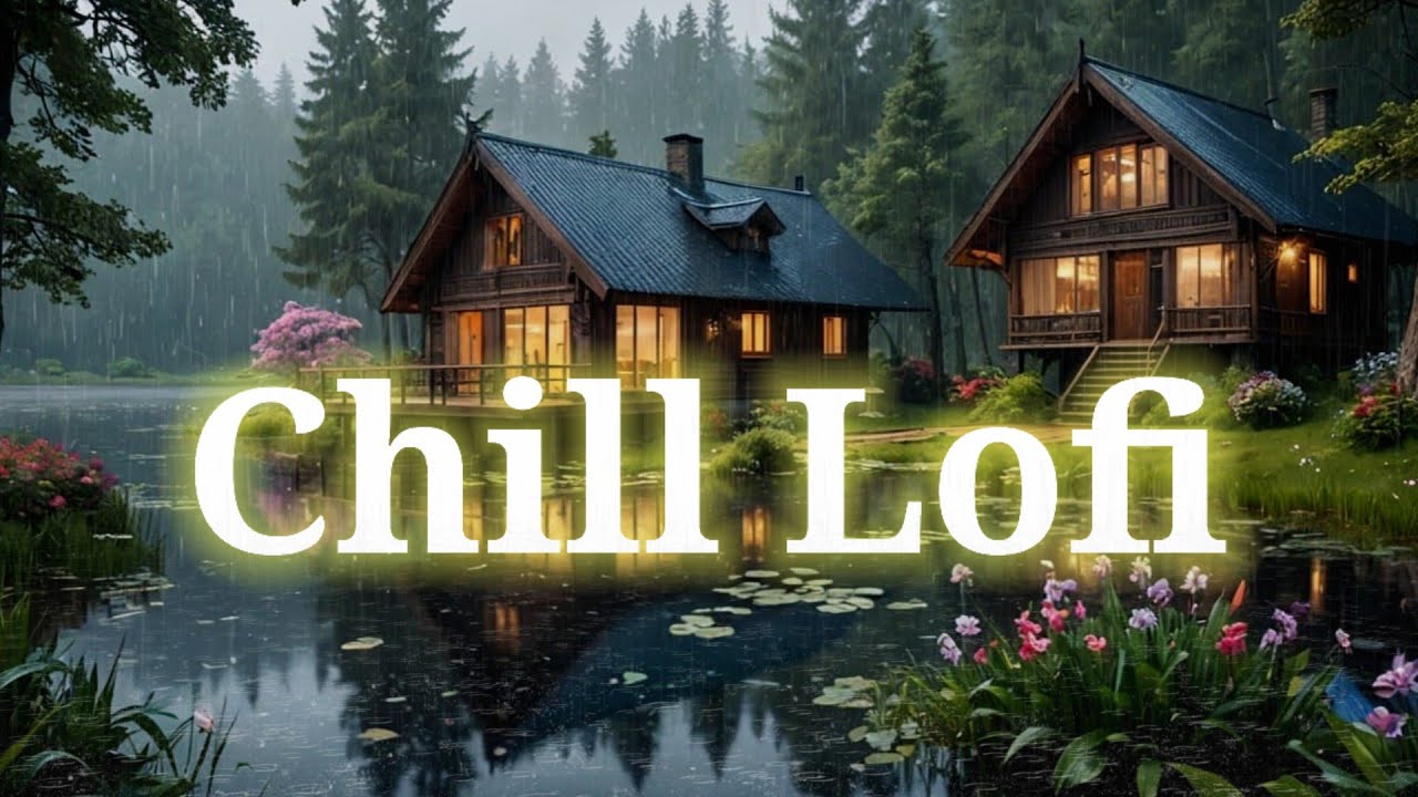 Rain Tapping on the Roof Lofi 🏡 (Peaceful Sounds for Study, Focus ...