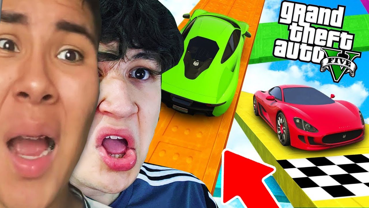 JUGAMOS a la CARRERA más DIFÍCIL de GTA 5! Grand Theft Auto V GTA V ...