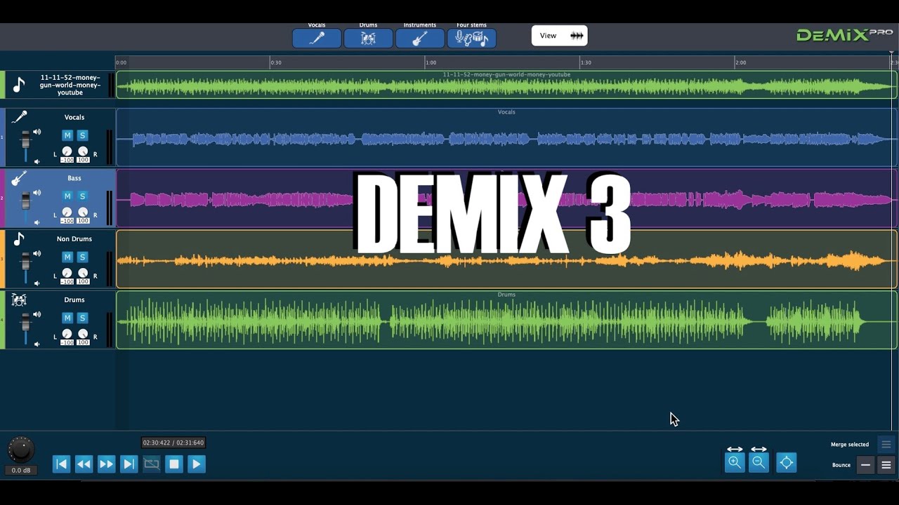 Demix 3 - Overview of New Features - YouTube
