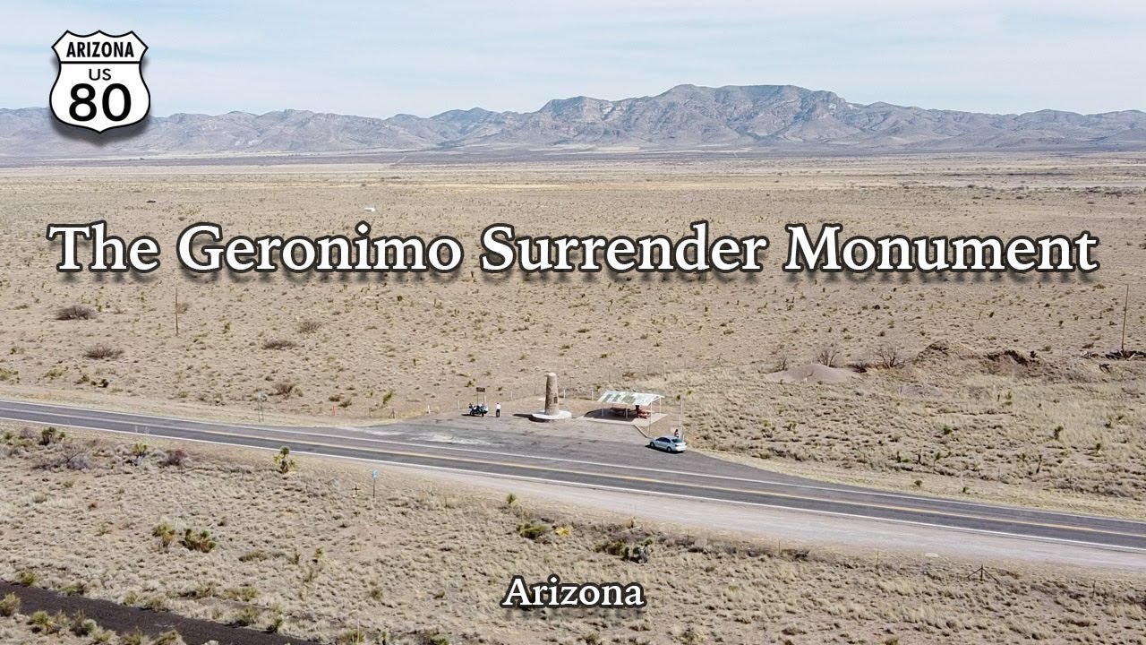 Checking Out The Geronimo Surrender Monument on Highway 80 in Arizona ...