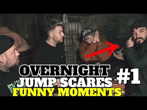 OVERNIGHT Funny Moments/JUMP SCARES! (Compilation #1) - YouTube