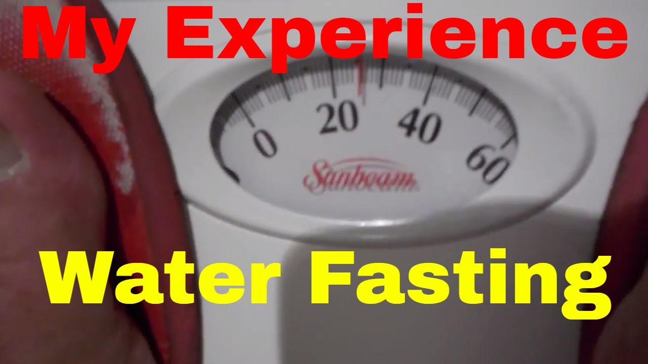 My Experience With A 30 Day Water Only Fast And My Weight Loss Journey ...