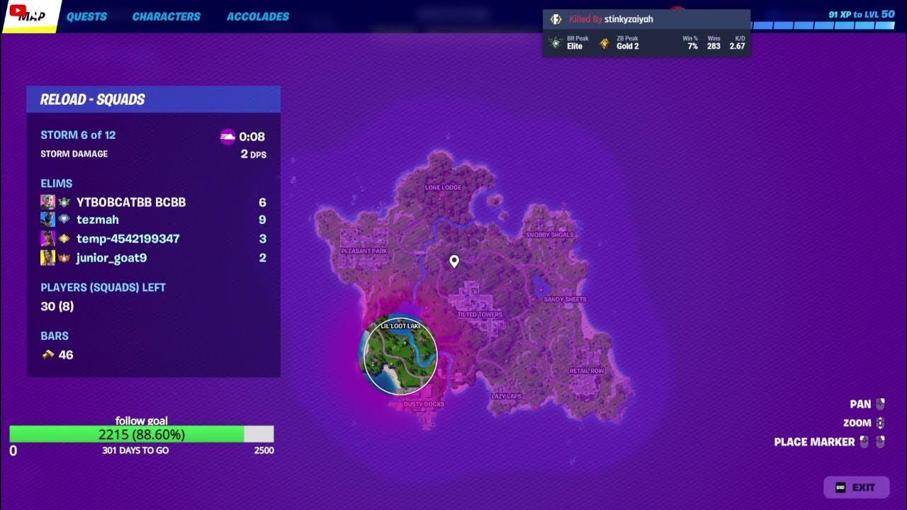 Fortnite messing around for a bit - YouTube