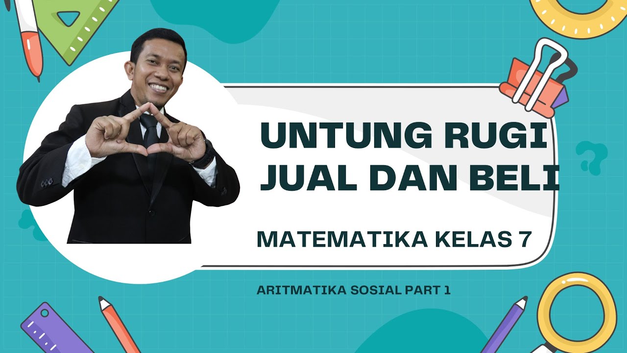TKA MATEMATIKA SMP - ARITMATIKA SOSIAL UNTUNG DAN RUGI - YouTube