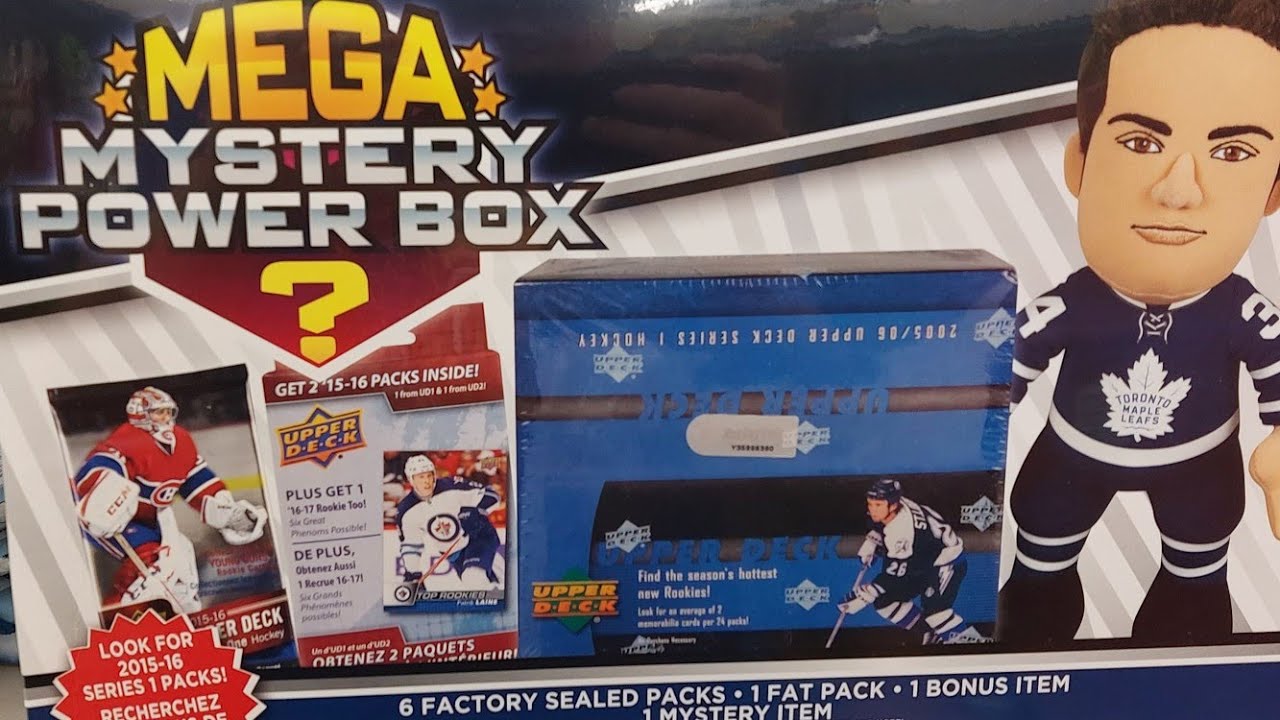 New mystery box!! MJ Holding MEGA Power Mystery Power Box. Hockey card ...