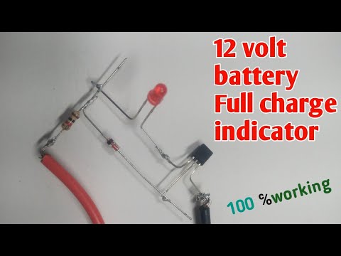 How to make 12v battery full charge indicator|12v battery Full charge ...