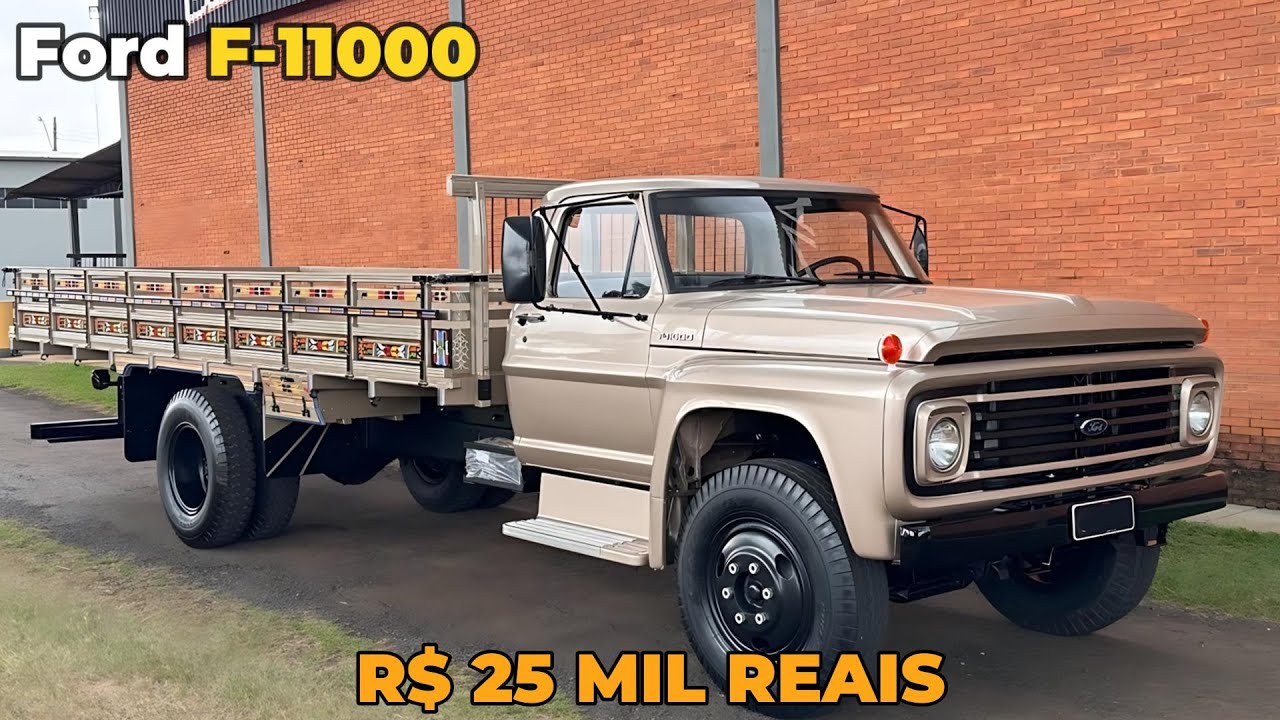 CAMINHOES FORD F11000 A VENDA POR APENAS 25 MIL REAIS - YouTube