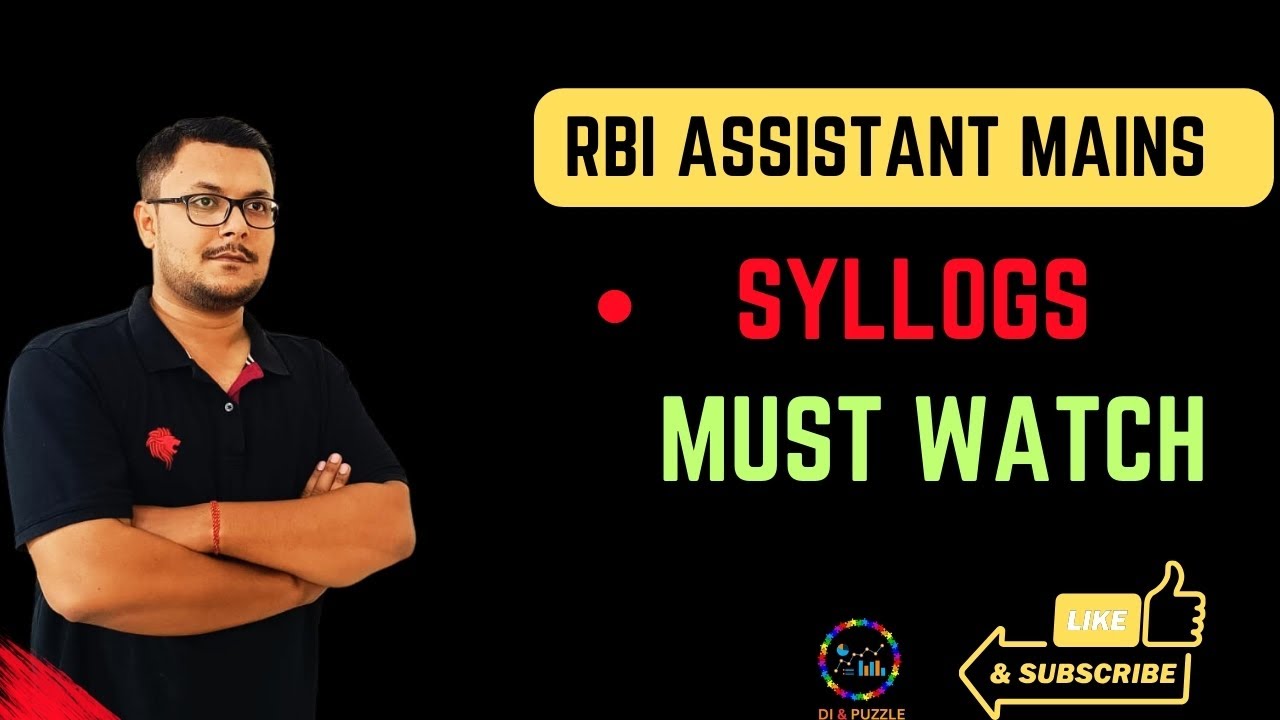 Rbi Assistant Mains Level Syllogs | Sbi Clerk Mains Level Syllogism # ...