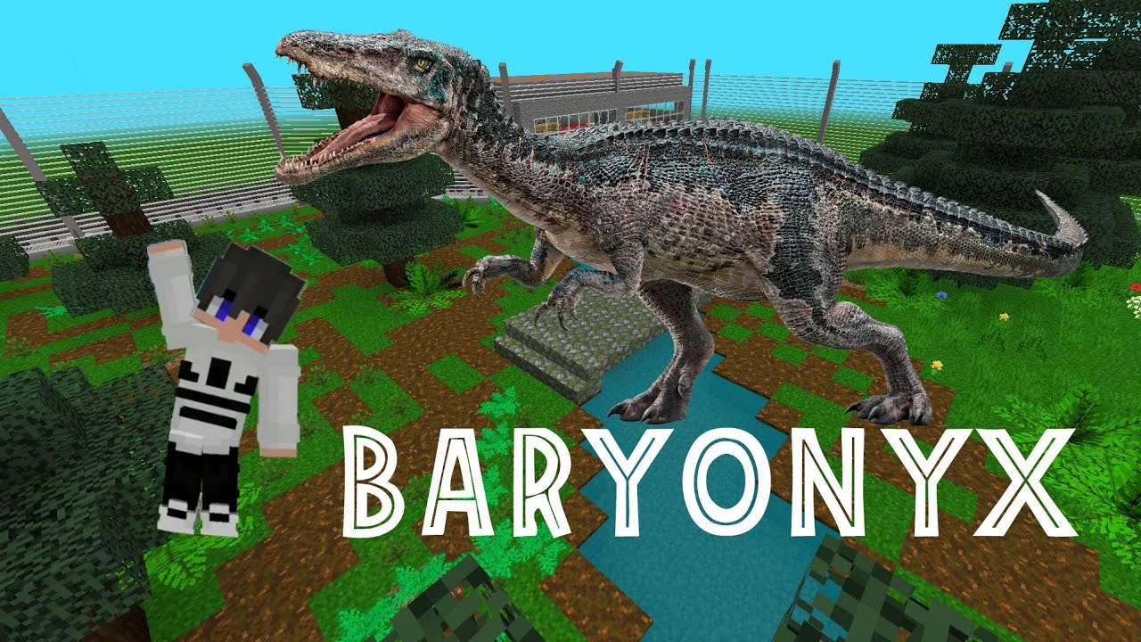 Minecraft Baryonyx - YouTube