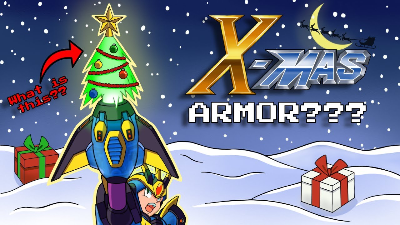 What IS That X-Mas Tree?? | Mega Man X's Ultimate Armor Lore | Mega ...