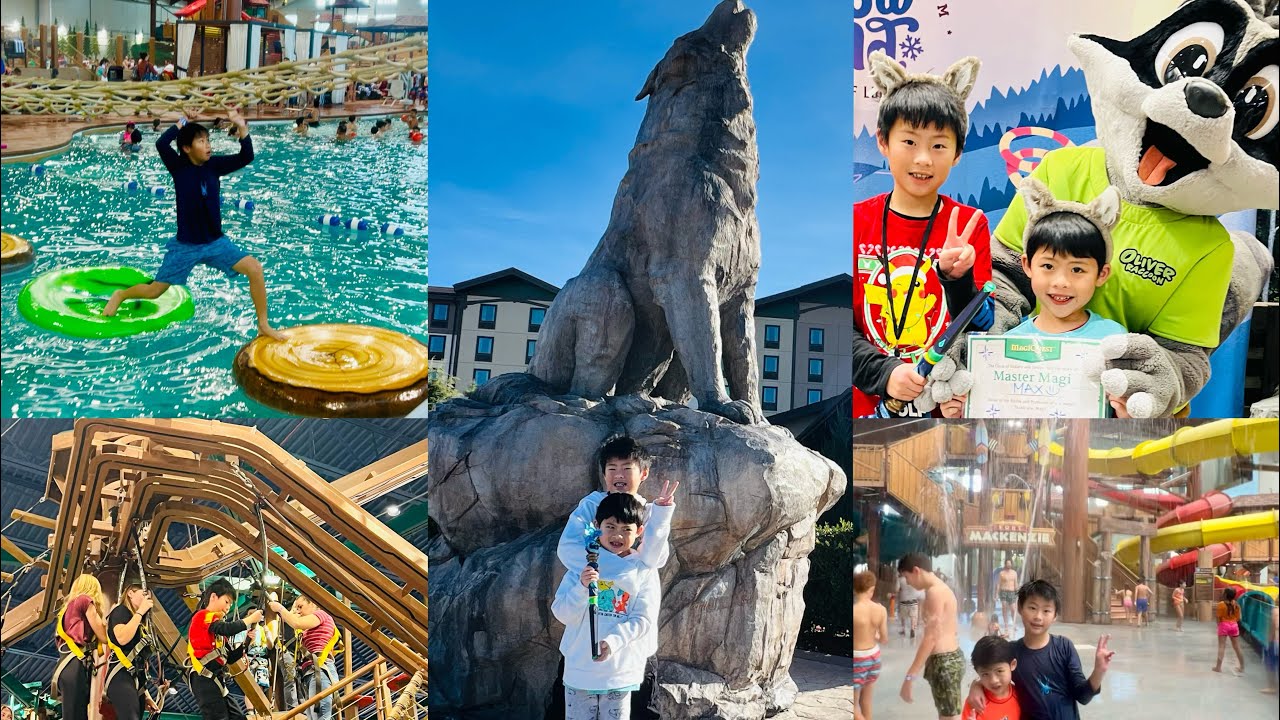 Great Wolf Lodge Manteca CA / Water Park / Magi Quest / Activities ...
