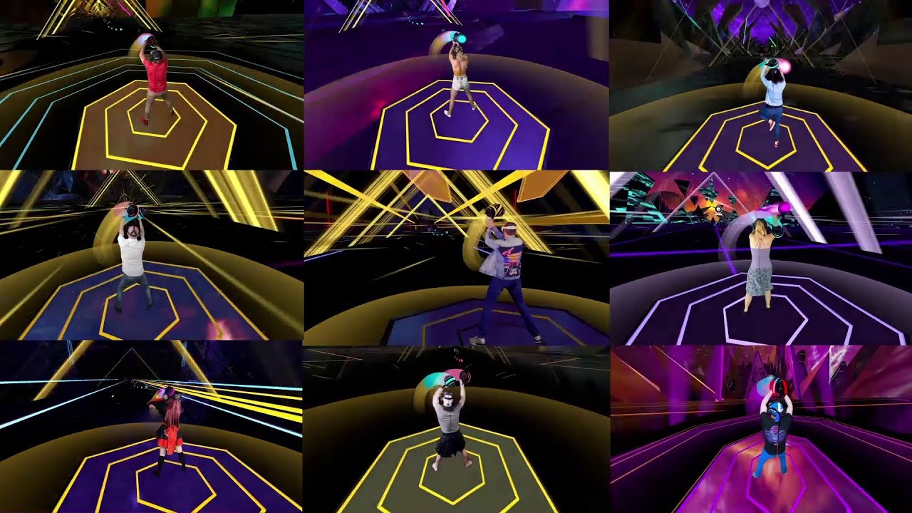 Synth Riders [9 Players Gameplay] - "New Game" by Nitro Fun (Power-Ups ...