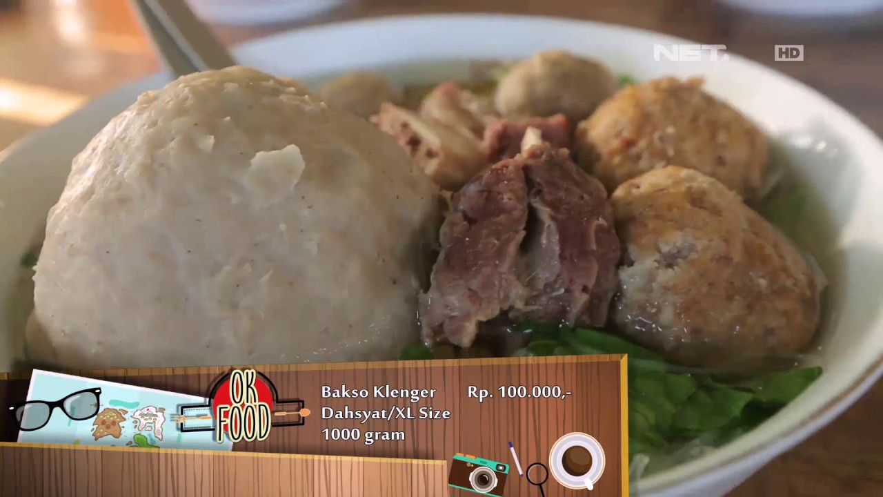 Bakso-bakso Raksasa yang Bikin Klenger Bikin Eneng Kaget - YouTube