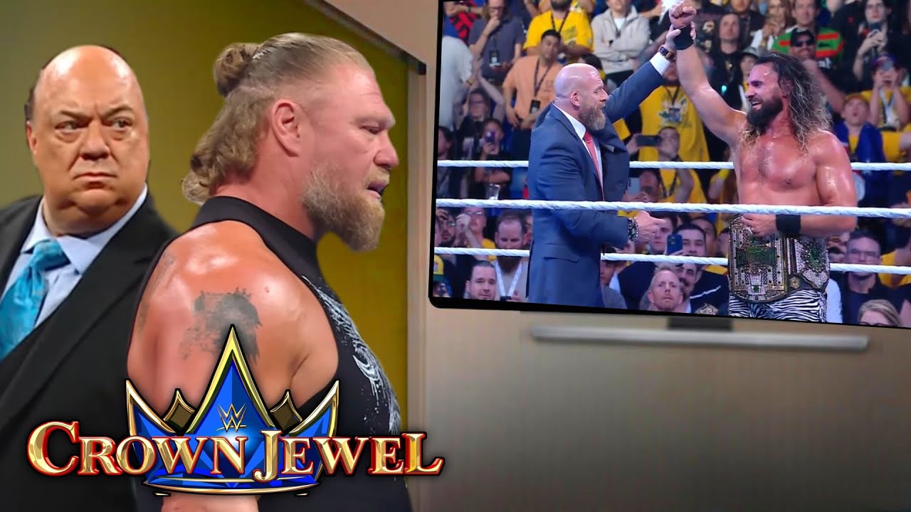 Seth Rollins Defeat Cody Rhodes And Becomes Crown Jewel Champion In Crown Jewel 2025 Highlights ...