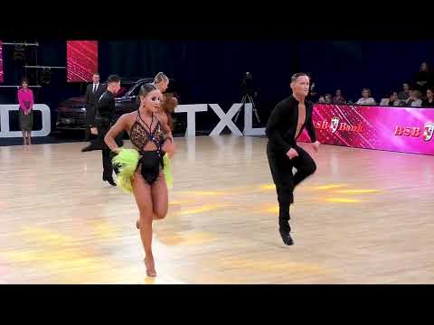 Джайв / Взрослые La (Rising Stars) - Чемпионат Минска (20.05.2023) спортивные бальные танцы