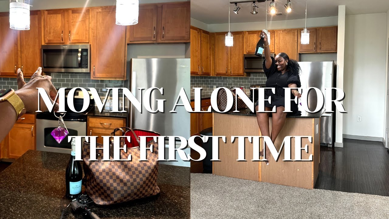 MOVING OUT VLOG: I FINALLY DID IT! moving out alone for the first time ...