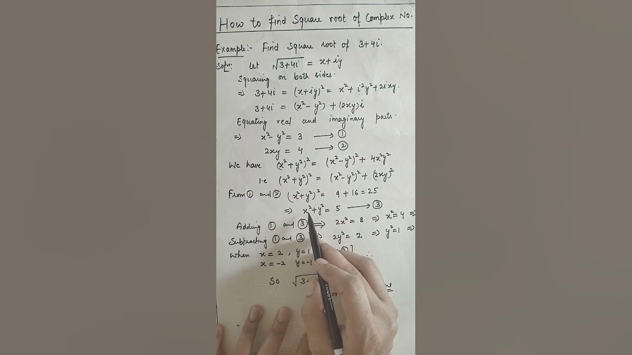 square-root-of-complex-number-youtube