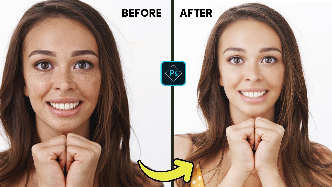 Face Smooth in Photoshop | Photo face editing | How to face editing in ...