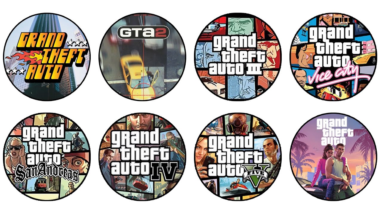 Every Grand Theft Auto Game Explained in 12 Minutes - YouTube