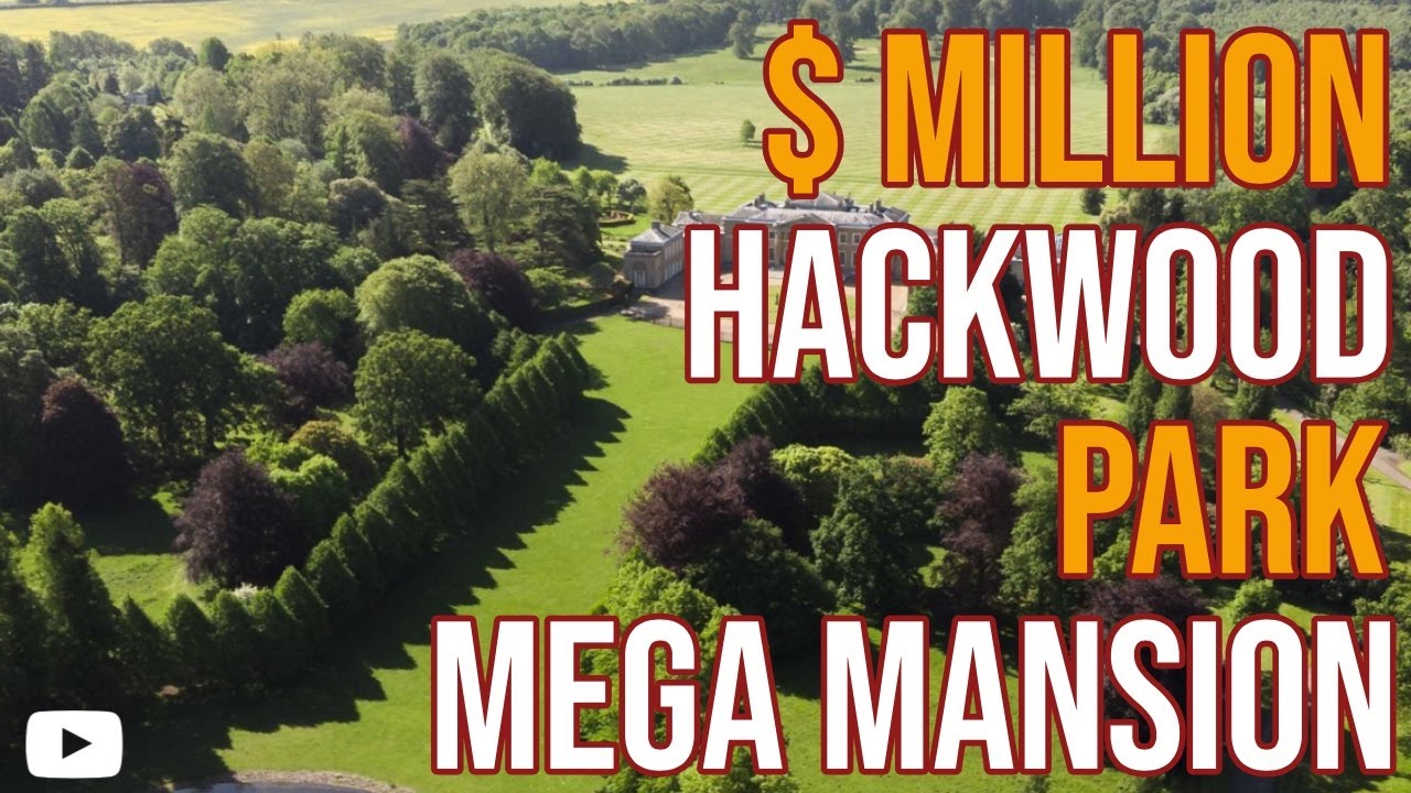 MILLION$ English Mansion HACKWOOD PARK UK - YouTube