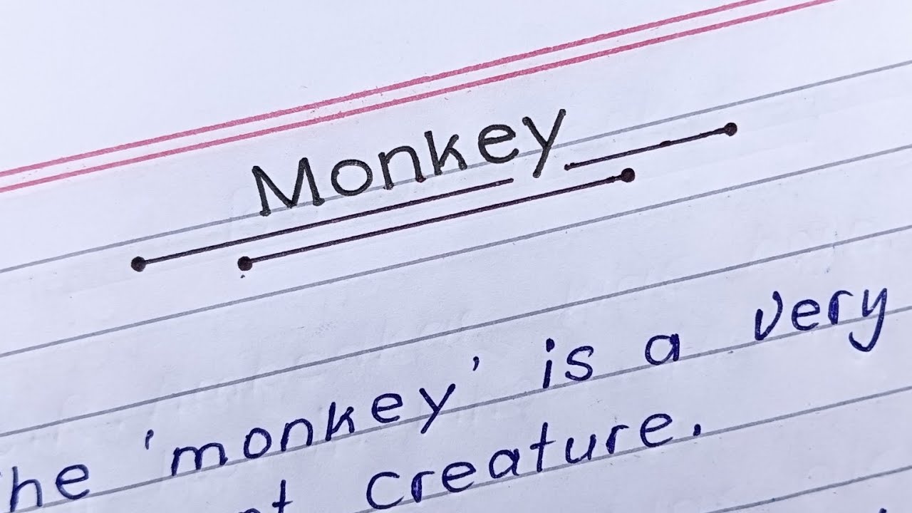 10 lines on Monkey in English | Monkey essay in English | essay on ...