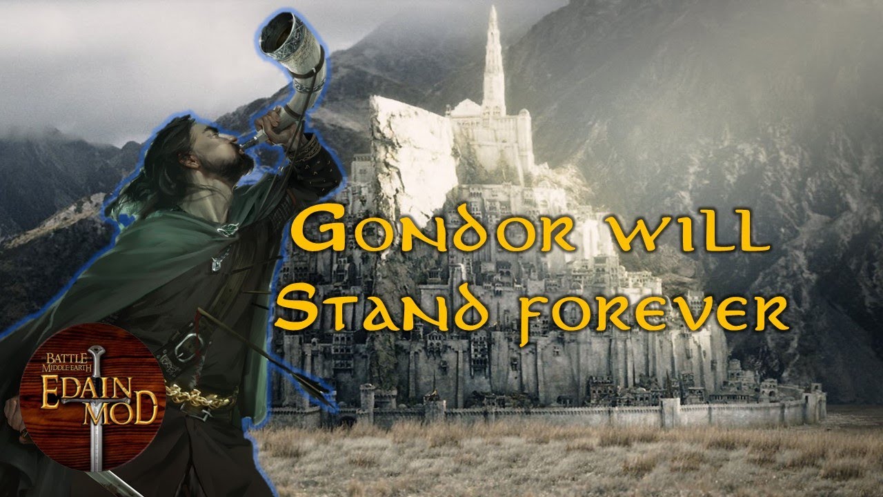 Getting double teamed does not stop Gondor | Edain Mod 4.6.1 Gameplay ...