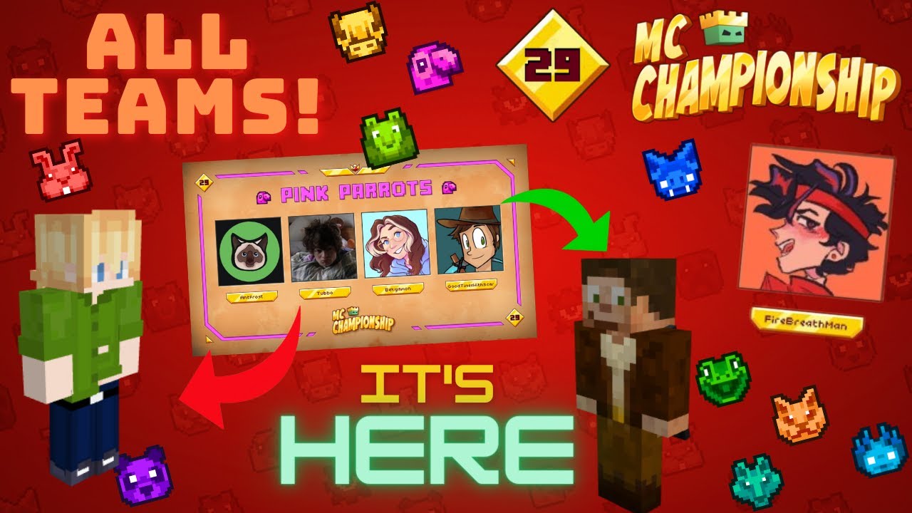 MCC 29 TEAMS ANNOUNCED: Analysed + Ranked (MC Championship) - YouTube