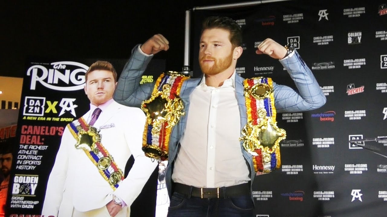 CANELO ALVAREZ named Ring Magazine POUND FOR POUND 1 - YouTube