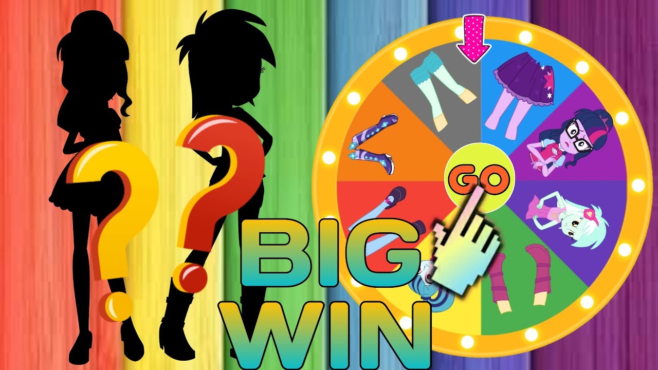 SPIN THE WHELL..!match outfit for equestria girls,my little pony,match ...