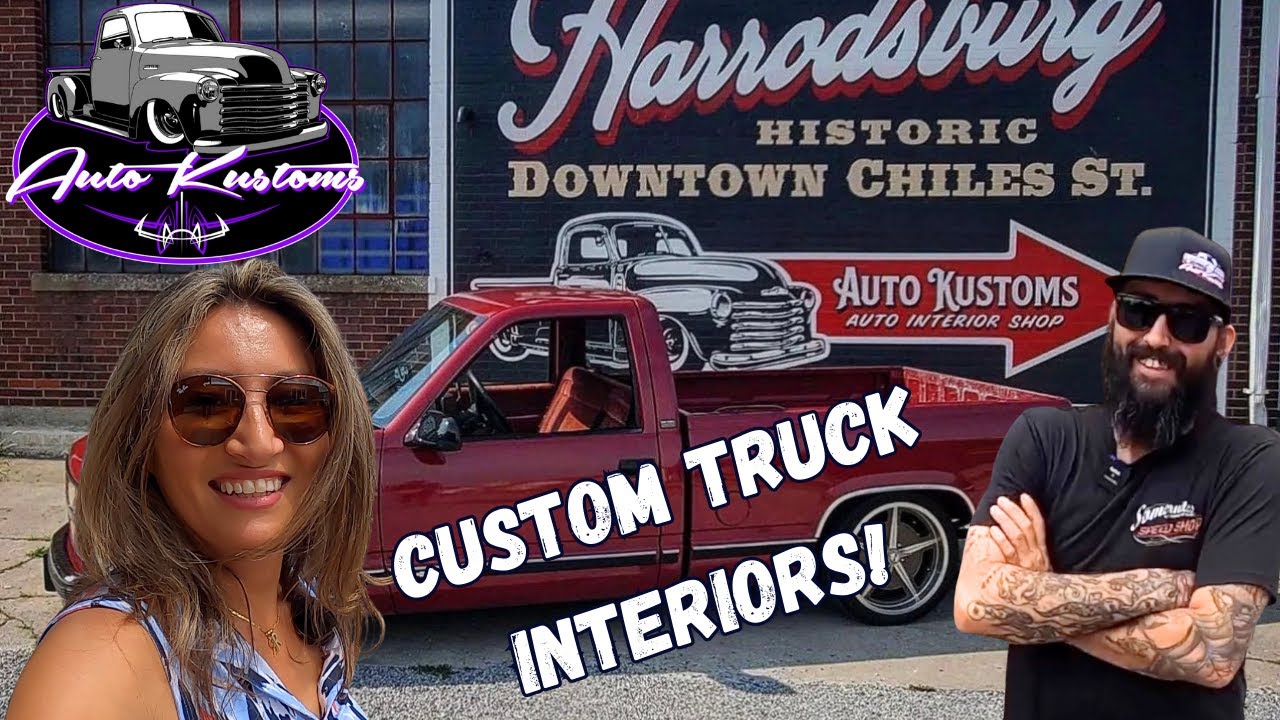 AUTO KUSTOMS TRUCK INTERIORS AT SOMERNITES CRUISE KENTUCKY TRUCK SHOW ...