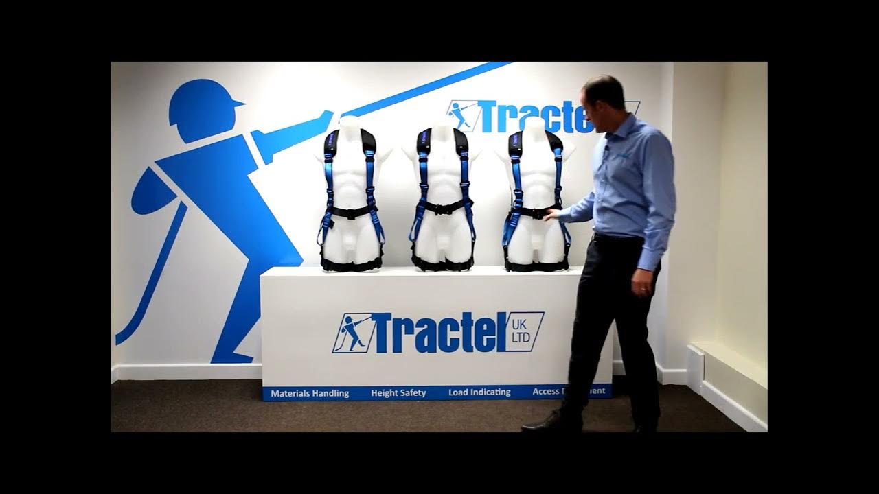 Tractel HT54, HT55 & HT56 Safety Harnesses - YouTube