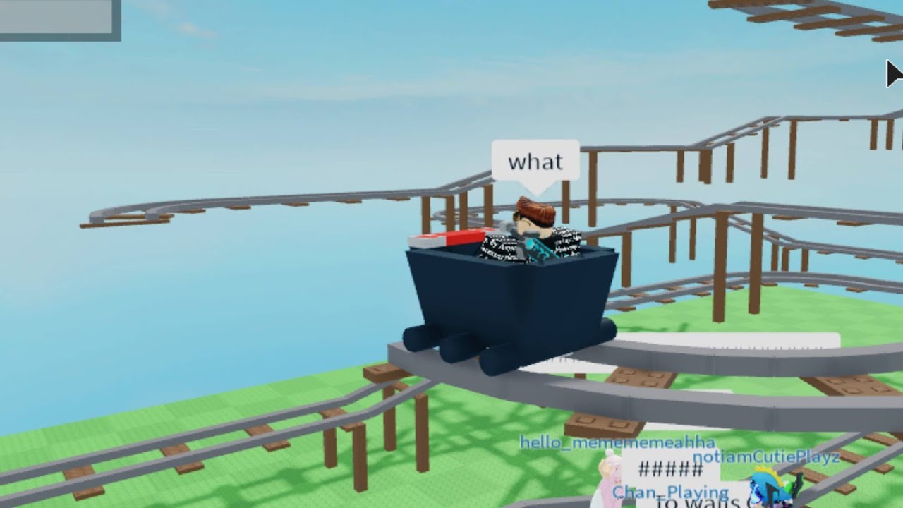 The Roblox Cart ride Experince (My ver) - YouTube