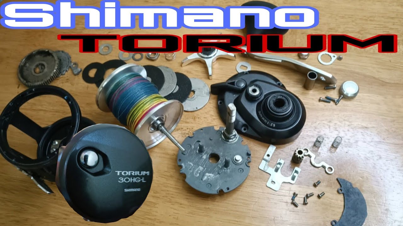 Shimano Torium 30hg-L bongkar - YouTube