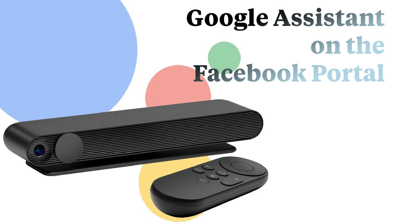 Google Assistant on the Facebook Portal! ...technically. - YouTube