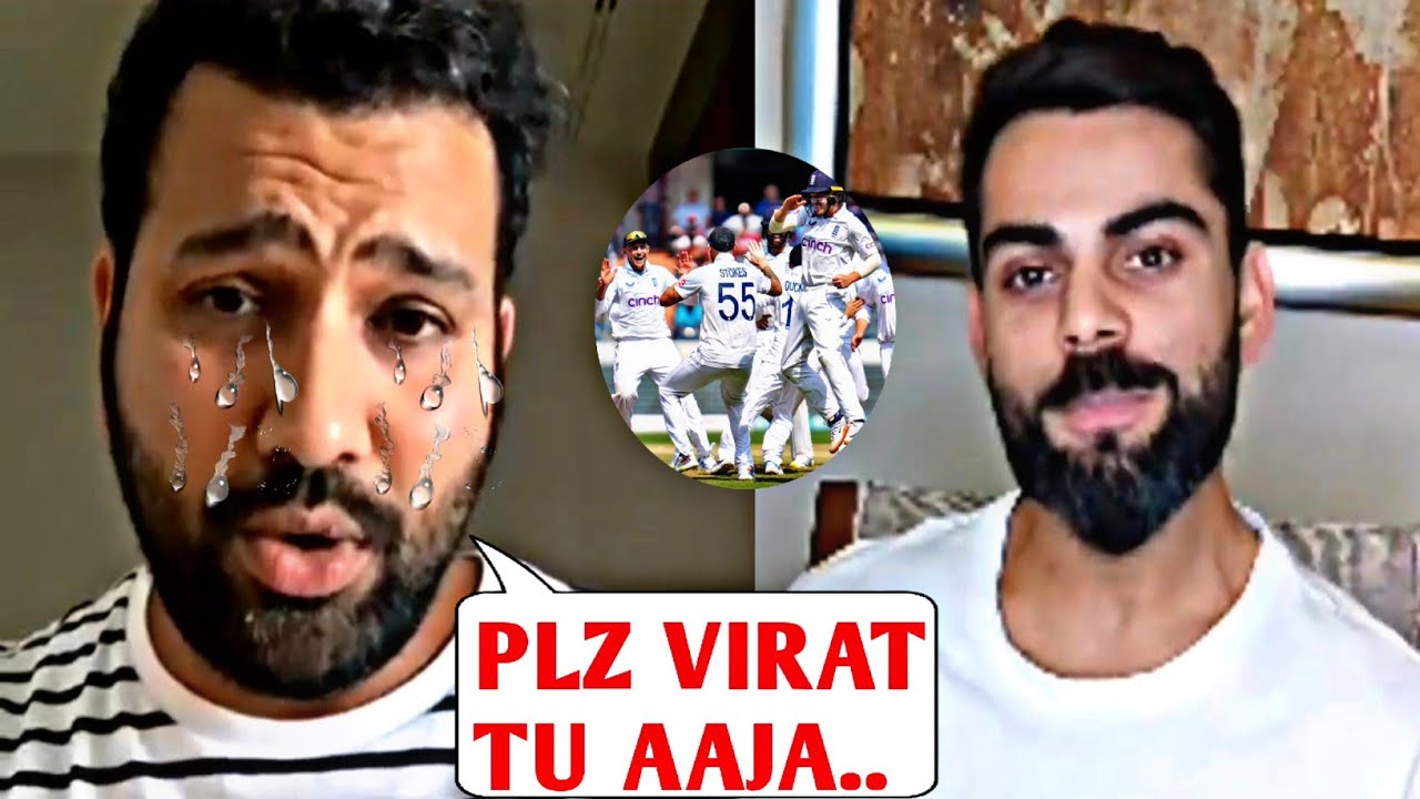Watch Rohit Sharma Crying In Front Of Virat Kohli After India Loss Test ...