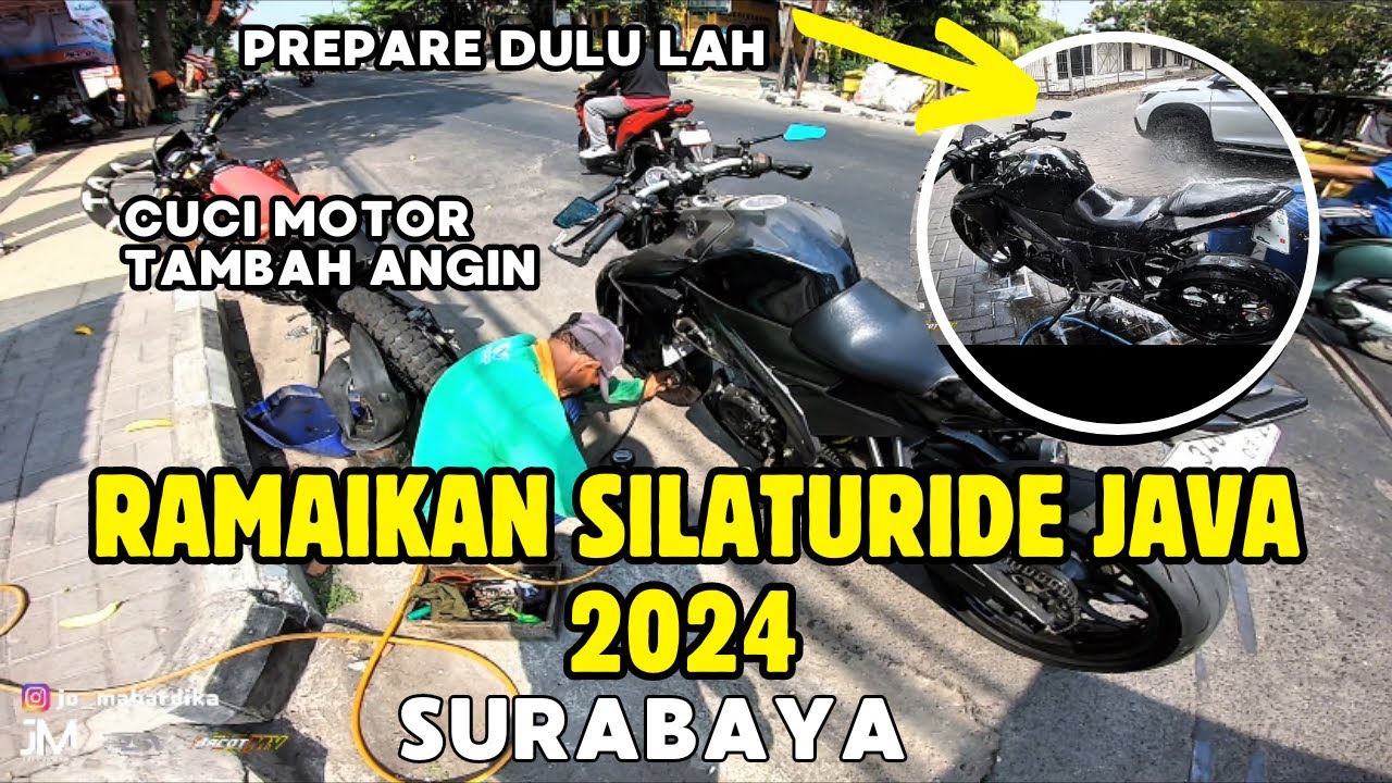AKHIRNYA ‼️ PERSIAPAN UNTUK KESERUAN SILATURIDE JAVA 2024 SURABAYA RCOW RSV HELMETS | JO ...