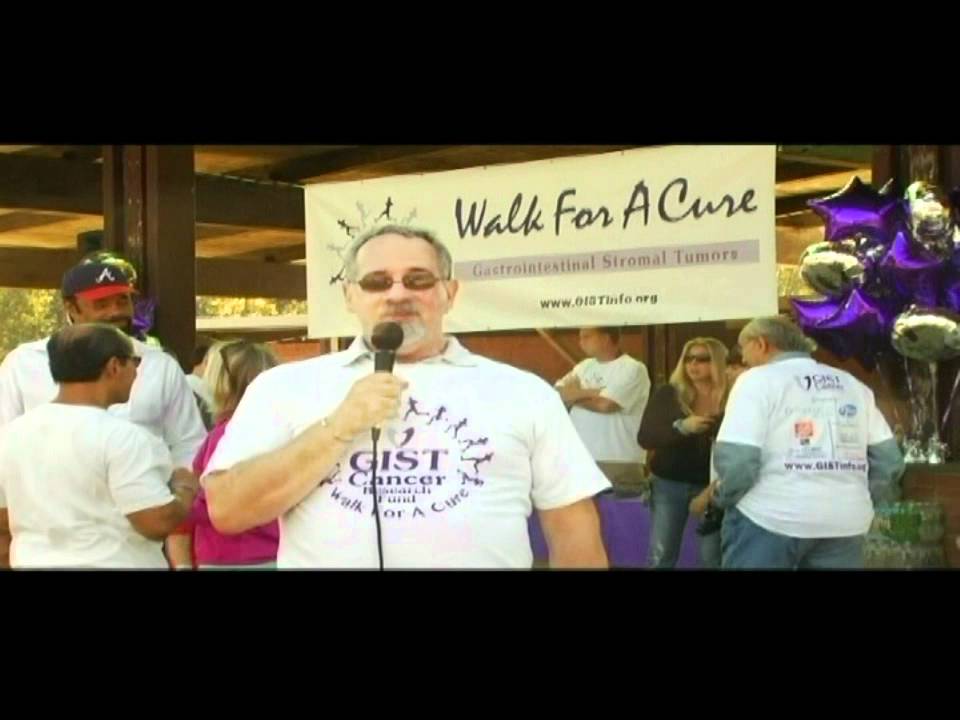 Tom Furci of WHUD Introduces GIST 2011 Walk for Cure Event - YouTube