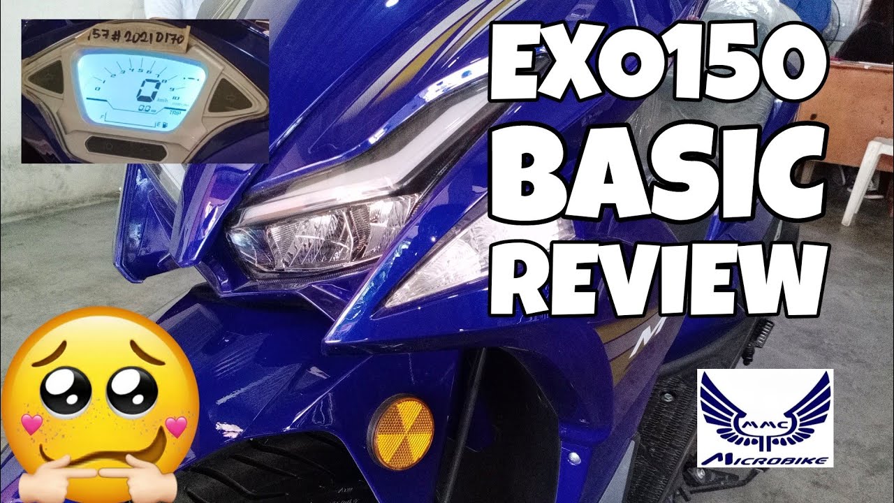 EXO 150 BASIC REVIEW | MICROBIKE - NONPRO MECHANIC - YouTube