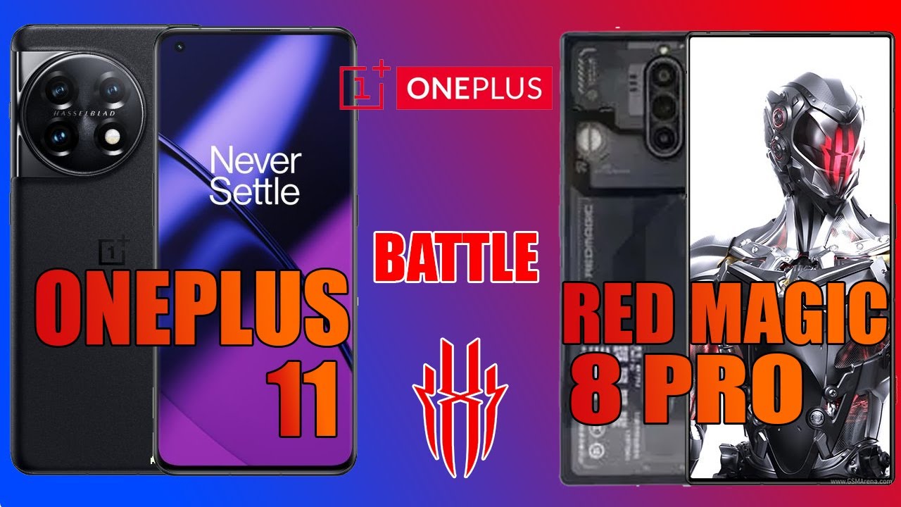 Oneplus 11 vs Red Magic 8 Pro - YouTube