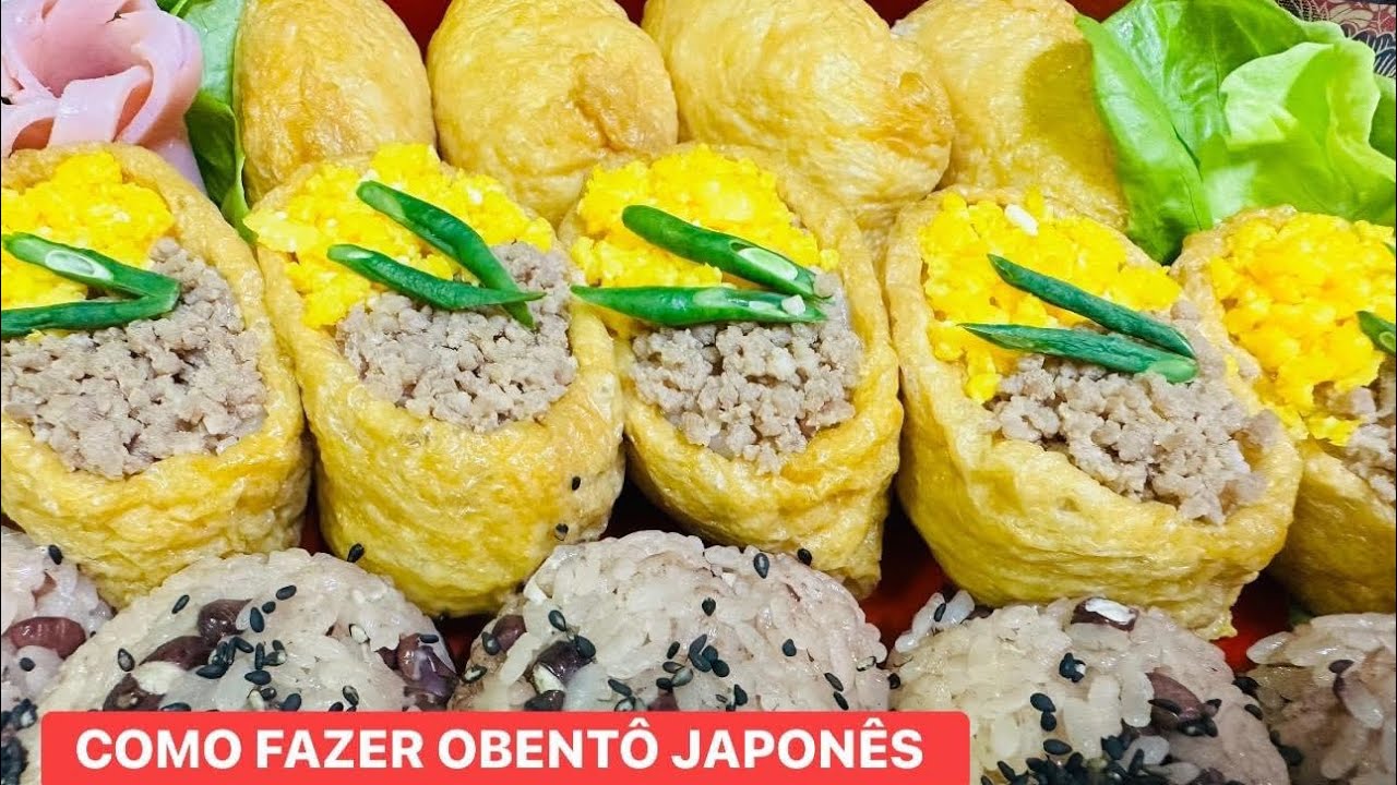 COMO FAZER OBENTÔ JAPONÊS / MOSTRANDO UM POUQUINHO DO UNDOUKAI - YouTube