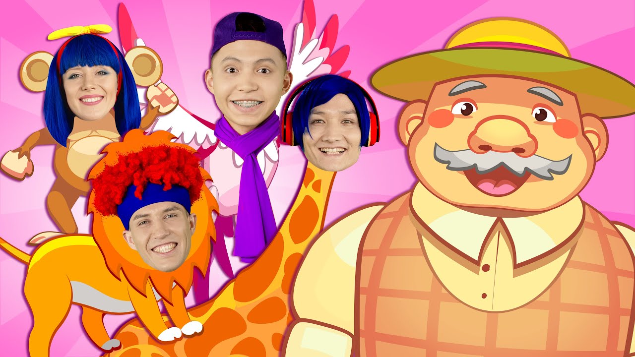 Old MacDonald Had A Farm | Nursery Rhymes & Kids Songs | @dominoki ...