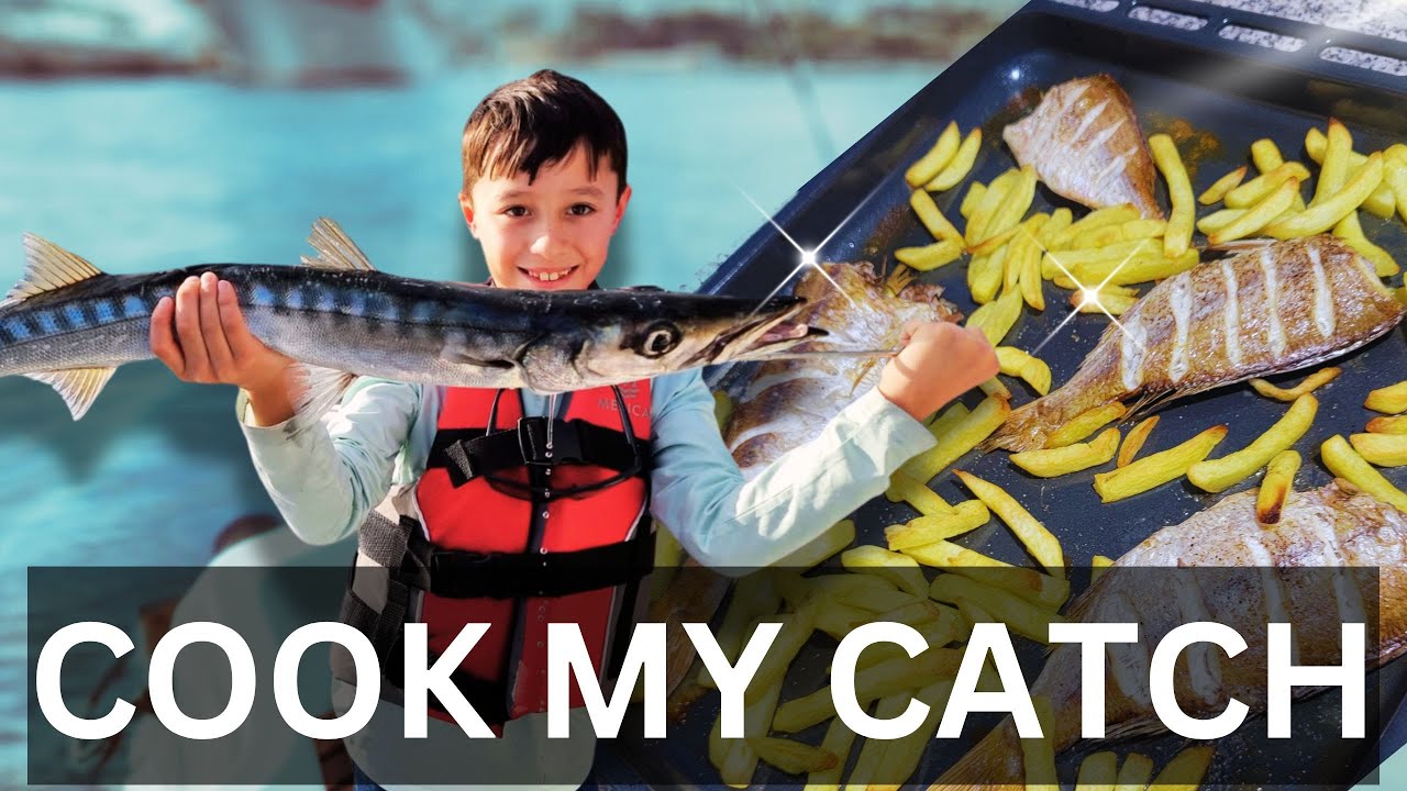 Cook My Catch: Barracuda Fish & Chips + Snapper & Grouper Feast - YouTube