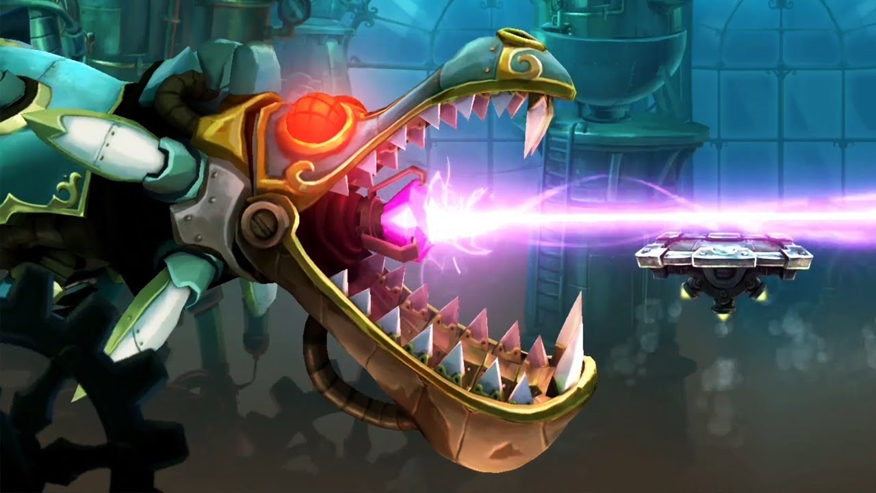 Rayman Legends Definitiv Edition - 100% Walkthrough - Part 9 - 4th Boss ...