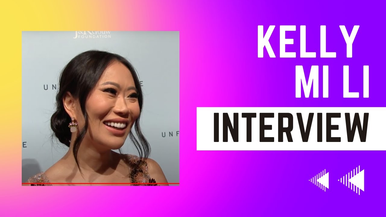 Kelly Mi Li Interview at the Unforgettable: Asian American Awards 2022 ...