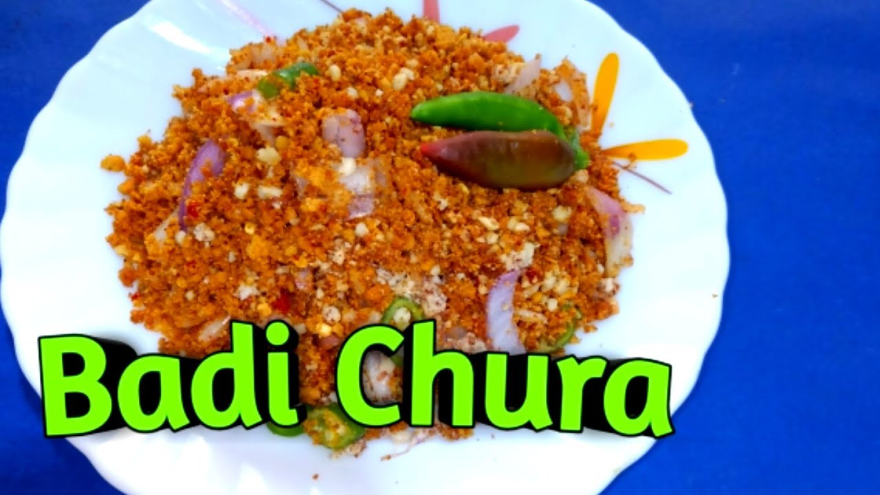 ବଡ଼ି ଚୁରା ୫ ମିନିଟ ରେ । Badi Badam Chura Recipe| Odia Recipe - YouTube