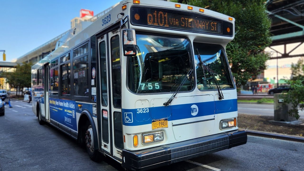 MTA Bus Company | Onboard 2007 Orion VII OG HEV #3623 on the Q101 ...